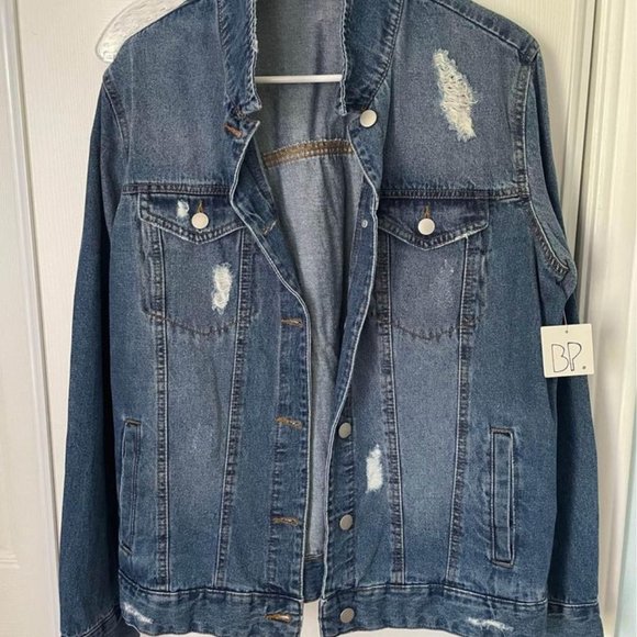 bp | Jackets & Coats | Bp Blue Denim Jean Jacket | Poshmark